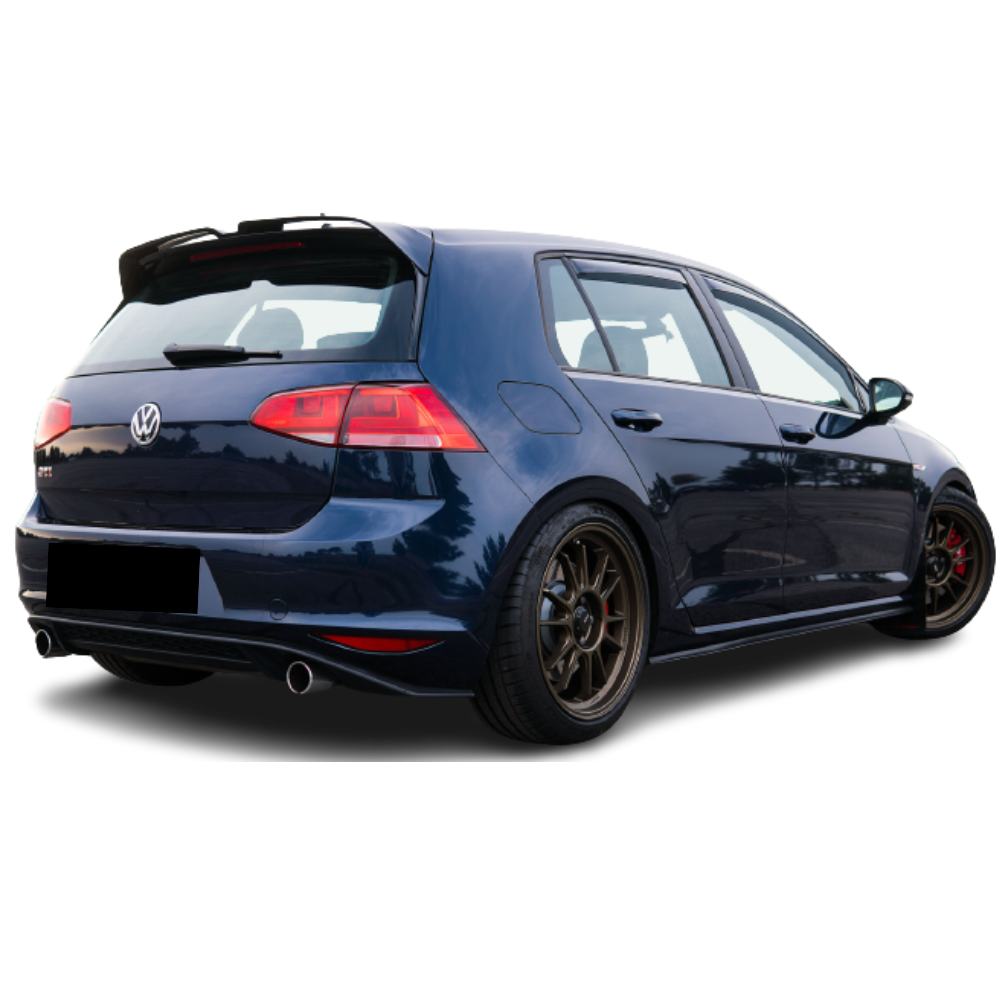 Gloss Black Rear Spoiler Wing For Volkswagen VW MK7 MK7.5 GTI R ...