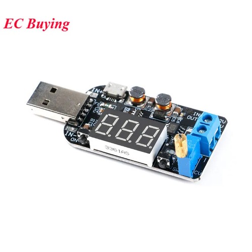 ZK-DPL Current USB Micro Buck-Boost Power Supply Voltage Regulator LED ...