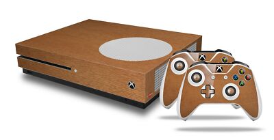 Skin XBOX One S Console Controller Wood Grain - Oak 02 | eBay