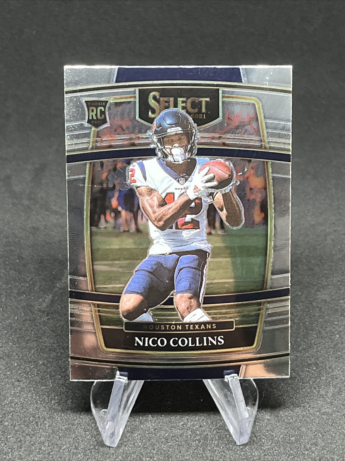 2021 Select Nico Collins Rookie Card RC Concourse Base #69 Houston ...