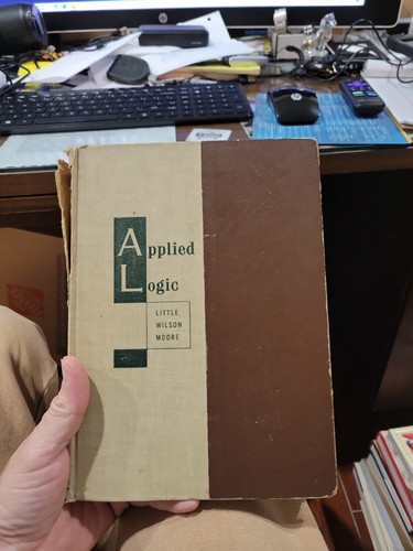Applied Logic Textbook Hardback Book Houghton Mifflin Company | eBay