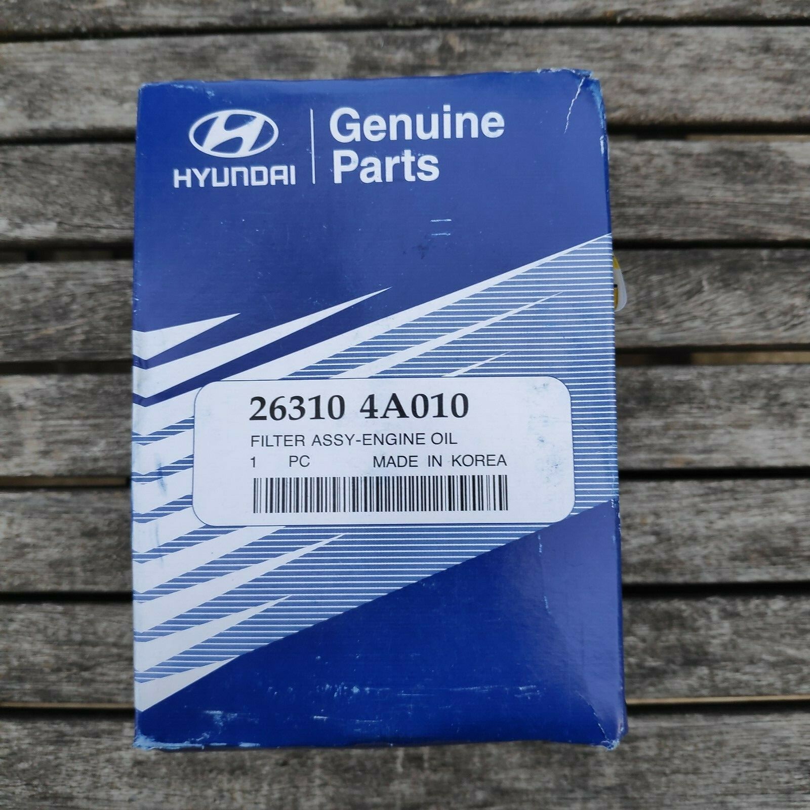 Original Ölfilter Kia / Hyundai Sorento Magentis H1 26310-4A010 Sivar ...