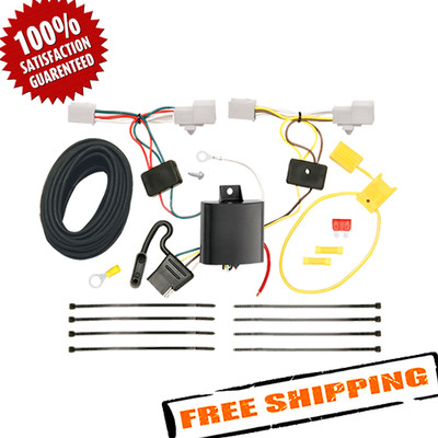 Tekonsha/Draw-Tite 118520 T-One Wiring Harness w/ 4-Pole Flat Trailer ...