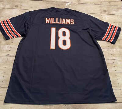 New Caleb Williams Unsigned Custom Chicago Stitched Football Jersey ...