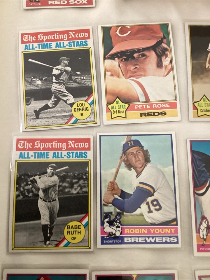 1976 Topps Baseball Set Complete 660 Cards Nm Mint | eBay