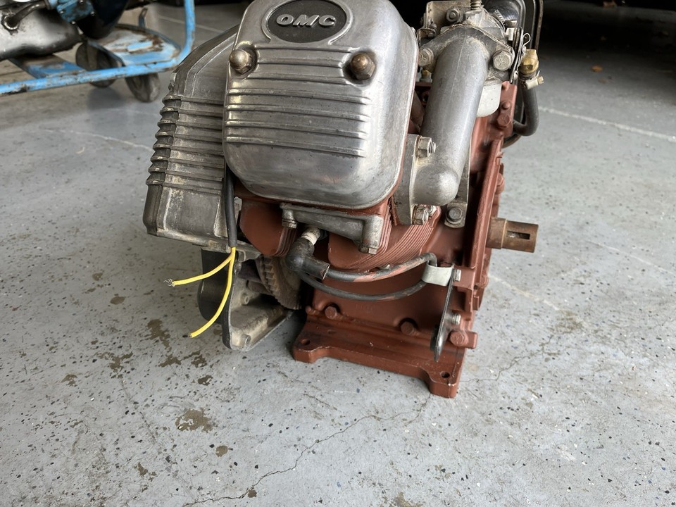 Original 1960’s Cushman Super Silver Eagle Truckster OMC 9HP Engine | eBay