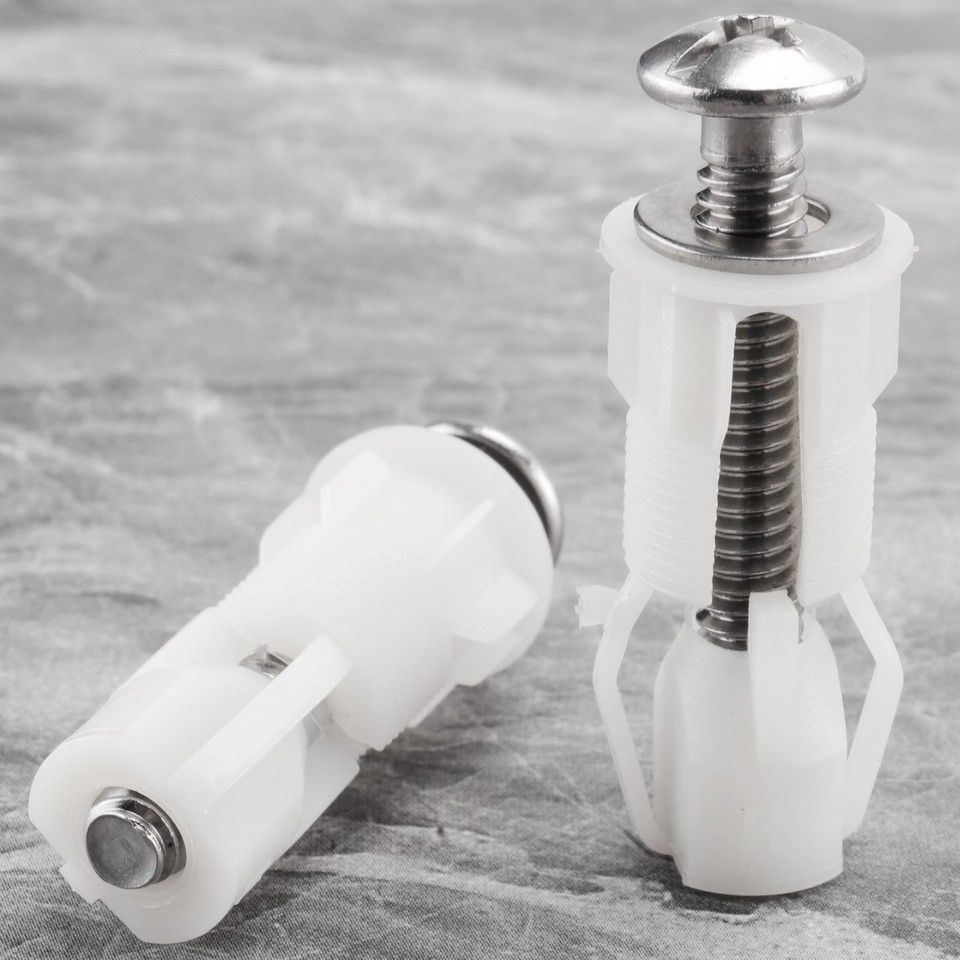 Toilet Screws and Toilet Lid Screws Stainless Steel Top Fixing ...