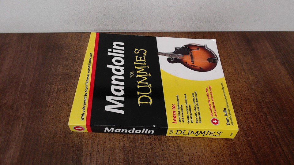 Mandolin For Dummies, Julin, Don, For Dummies, 2012, Paperback | eBay
