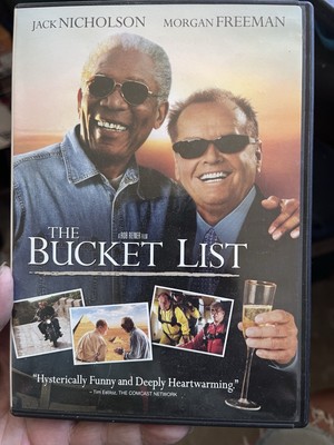 The Bucket List DVD, 2007 Jack Nicholson, Morgan Freeman, Sean Hayes | eBay