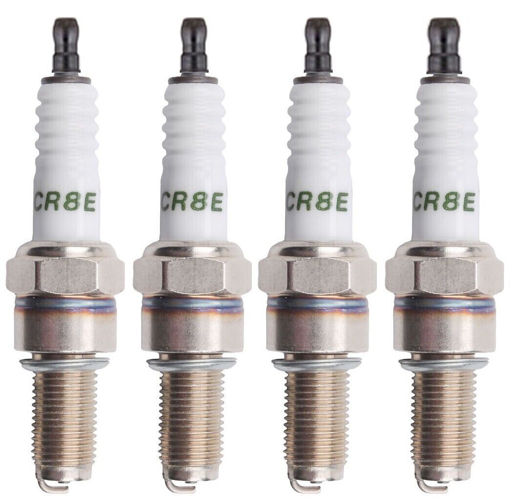 4X Spark Plug CR8E for Kawasaki Prairie KVF 650 700 4x4 2002-2006 | eBay