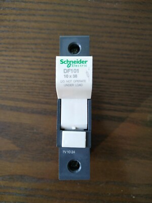 SCHNEIDER ELECTRIC DF101 Single Pole 600V 30 Amp 10X38mm Fuse Holder ...