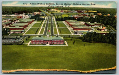 USMC United States Marine Corp. Devil Dogs 0311 Camp Lejeune Postcard ...