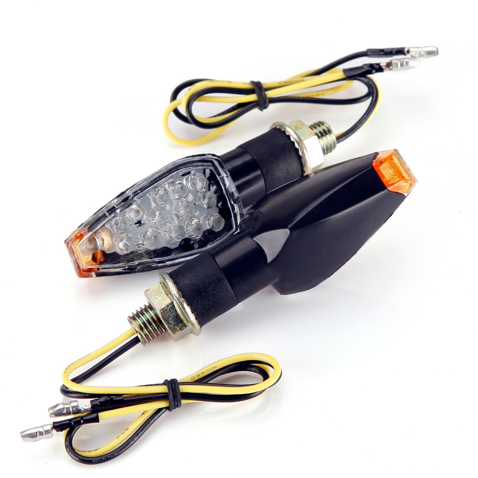 12V Motorcycle LED Turn Blinkers FIT FOR Kawasaki KLR650 2003 2005 2008 ...