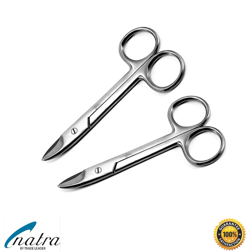 2X Nail Scissors Strong Stable Nail Scissors 10.5 Cm Natra | eBay