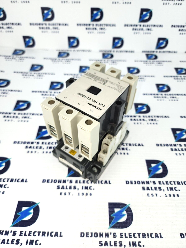 SIEMENS 3TF46 11-0AK6 60 AMP 3 PHASE 600 V 120V COIL CONTACTOR | eBay