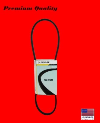 DUNLOP V Belt 3L350 Industrial Grade 3/8" x 35" HVAC Lawn Mower Auto | eBay