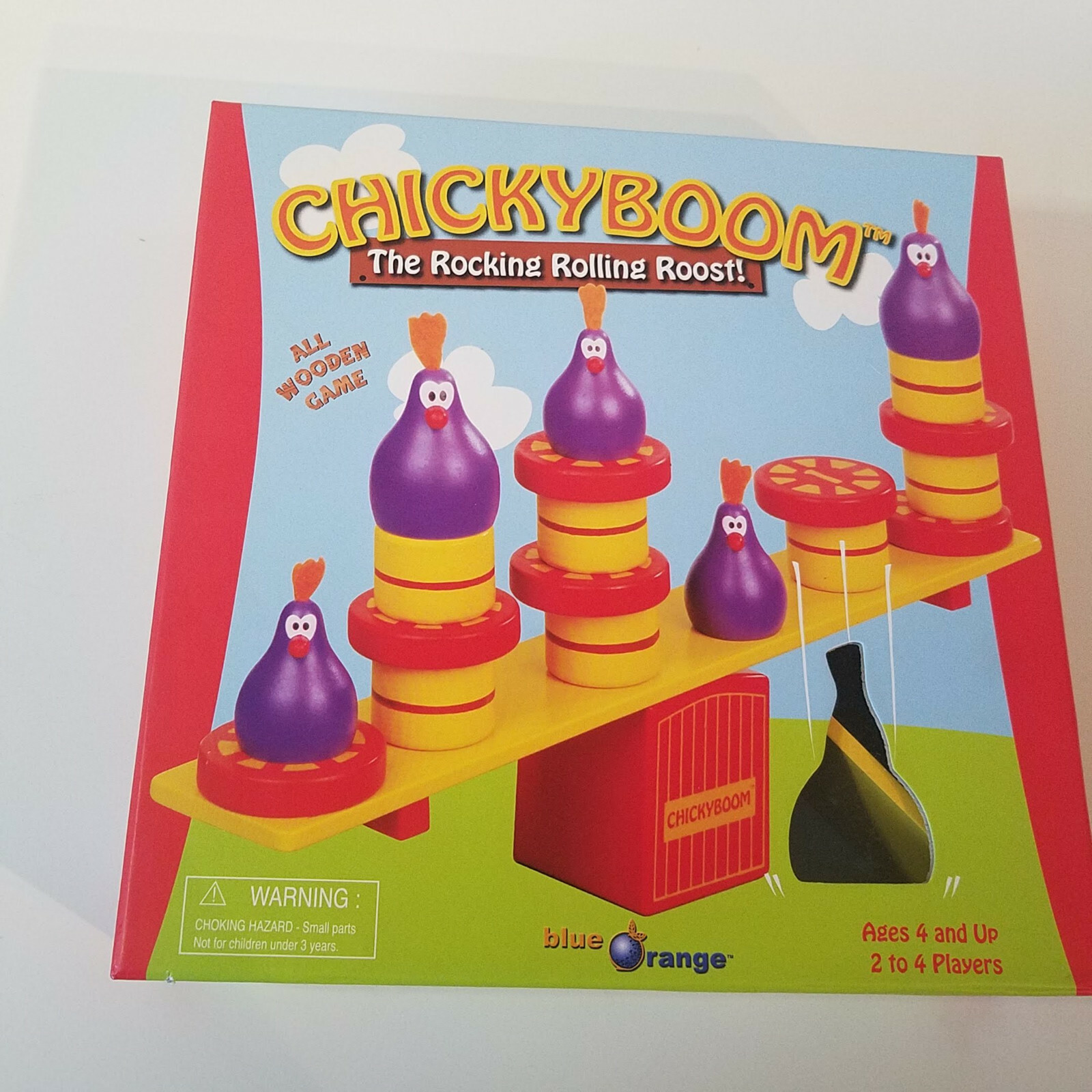Chickyboom, Rocking Rolling Roost Balancing Skill Building, All Wooden Kids Game | eBay