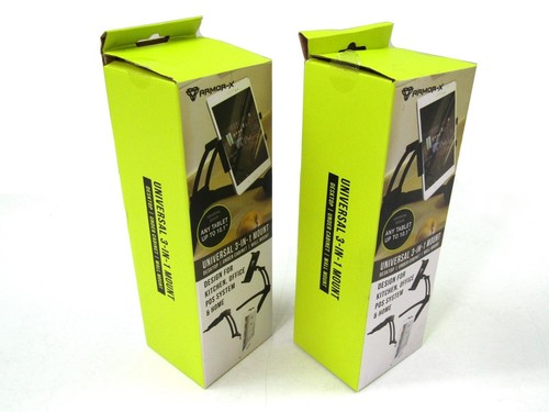 2x New-Open Box Armor-X C36 Universal 3-in-1 Tablet Mounts | POS, Home ...