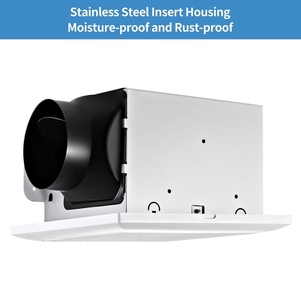 Bathroom Fan 110 CFM Energy-Saving Household Bath Vent Extractor ...