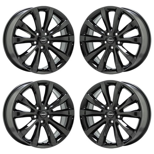 19" Chrysler 300 AWD Black Chrome wheels rims Factory OEM set 4 2538 | eBay