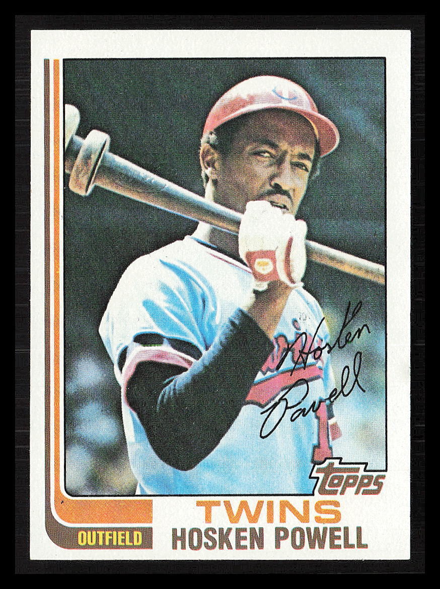 Hosken Powell 1982 Topps #584 Minnesota Twins | eBay