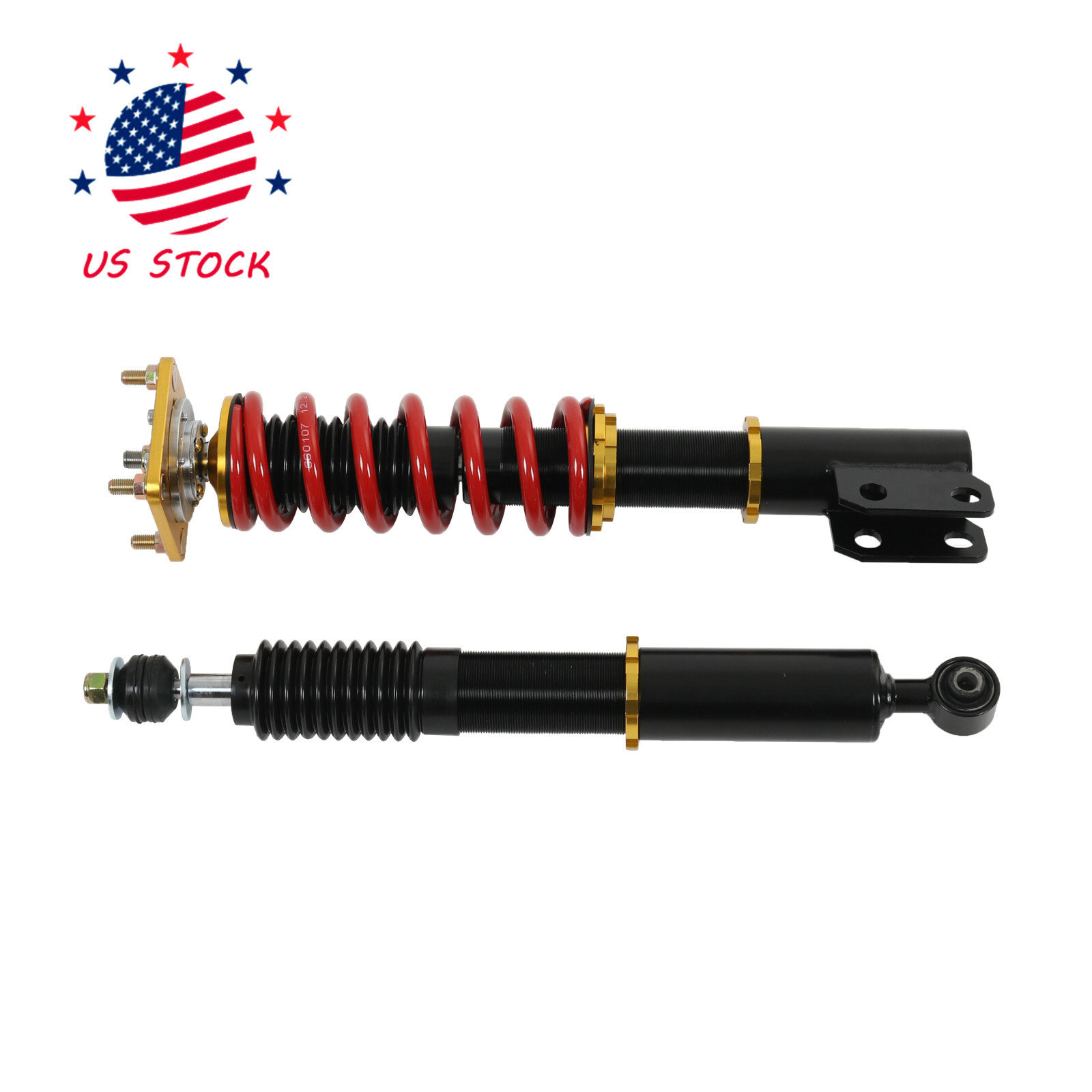 Set(4) Complete Coilover Struts Shocks Adj. Height For 1994-2004 Ford ...