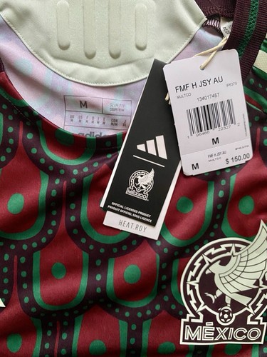 Adidas Mexico 2024 Authentic Home Soccer Jersey (M) IP6379 Retail $150 ...