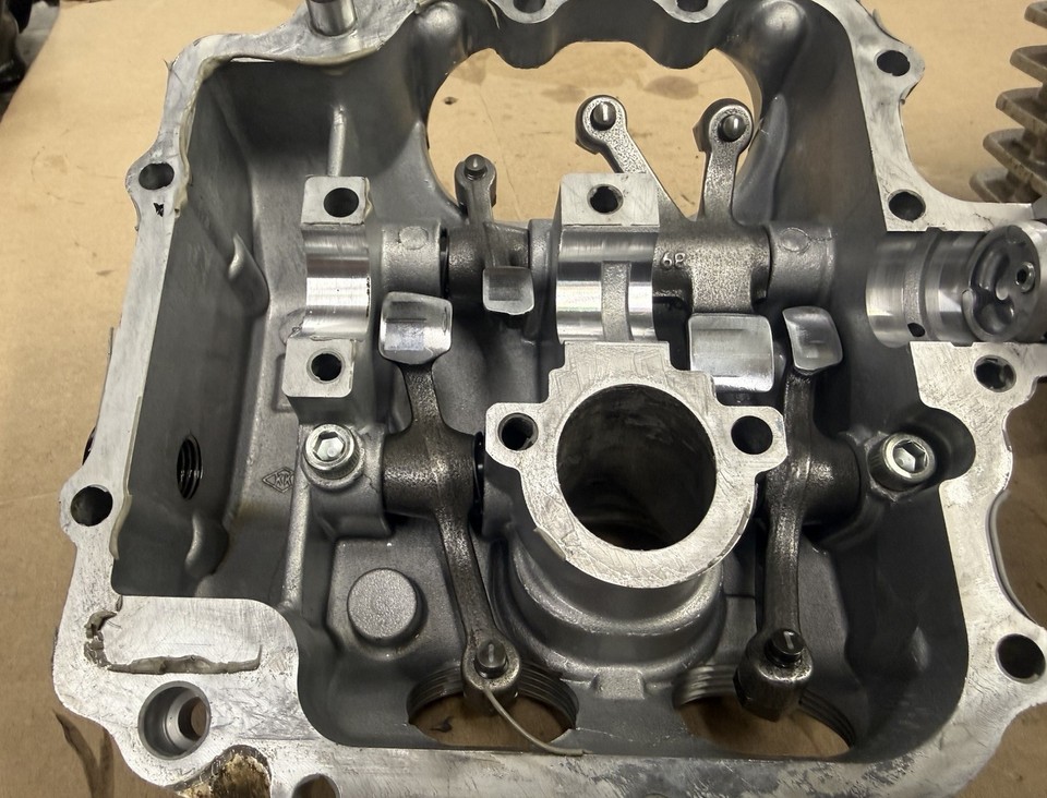 02 - 08 Yamaha Grizzly 660 Top End Cylinder Head Cam Valve Cover | eBay