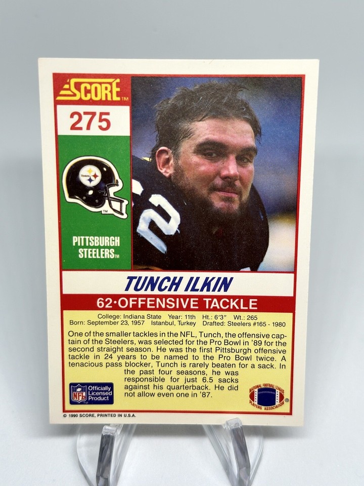 1990 Score Tunch Ilkin #275 MINT | eBay