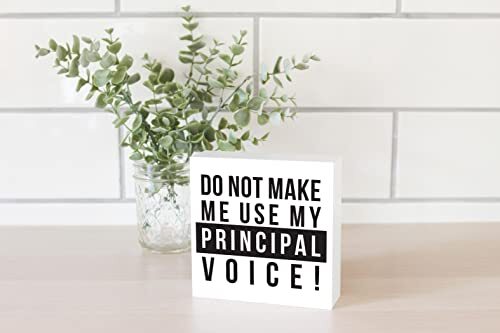 Decor Deep Wood Decorative Word Block Sign Freestanding For Desks ...