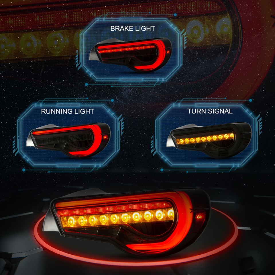 Vland Led Headlights&Tail Lights For 2012-2020 Toyota GT86 Subaru BRZ ...