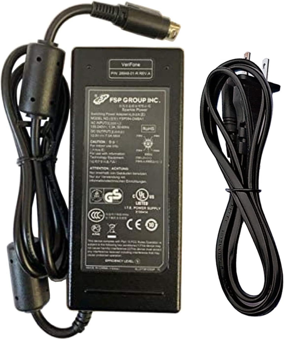 12V 4-Pin AC/DC Adapter for Netgear NU90-9120700-I2 NAS 214 RN204 | eBay