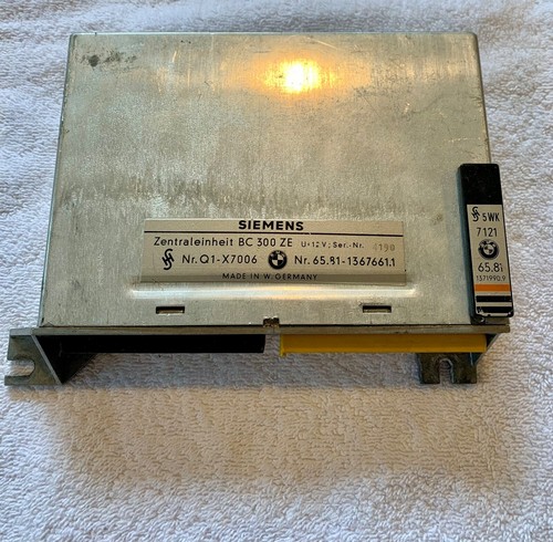 BMW E23 OBC control unit module with coding plug - 65811367661 for sale ...