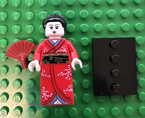 Lego Collectible Minifiigures Series 4 Kimono Girl Geisha Japanese | eBay