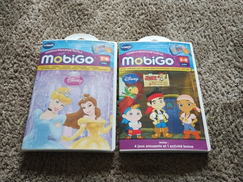 LOT MOBIGO 3-6 ANS VTECH / DISNEY PRINCESS & JAKE PIRATES DU PAYS ...