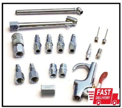 17-Piece Air Compressor Accessory Kit - Versatile Tools for Your ...