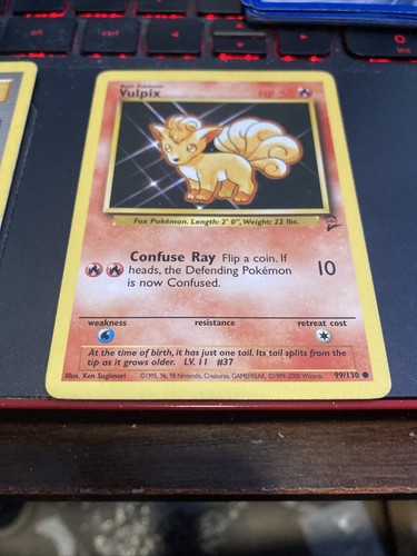 VULPIX 99/130 Base Set 2 Pokemon Card TCG WOTC | eBay
