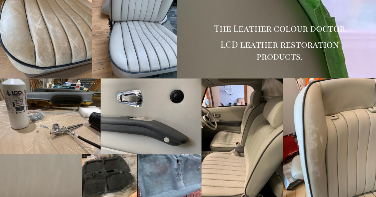 Lexus Leather Repair Paint for Car Seats - ALL IN ONE Dye & Colour ...