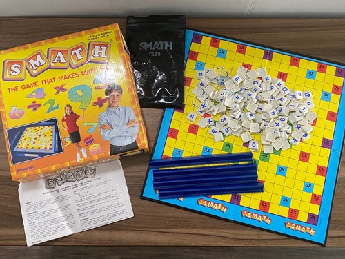 Pressman SMATH Math Educational Board Game The Game That Makes Math Fun ...