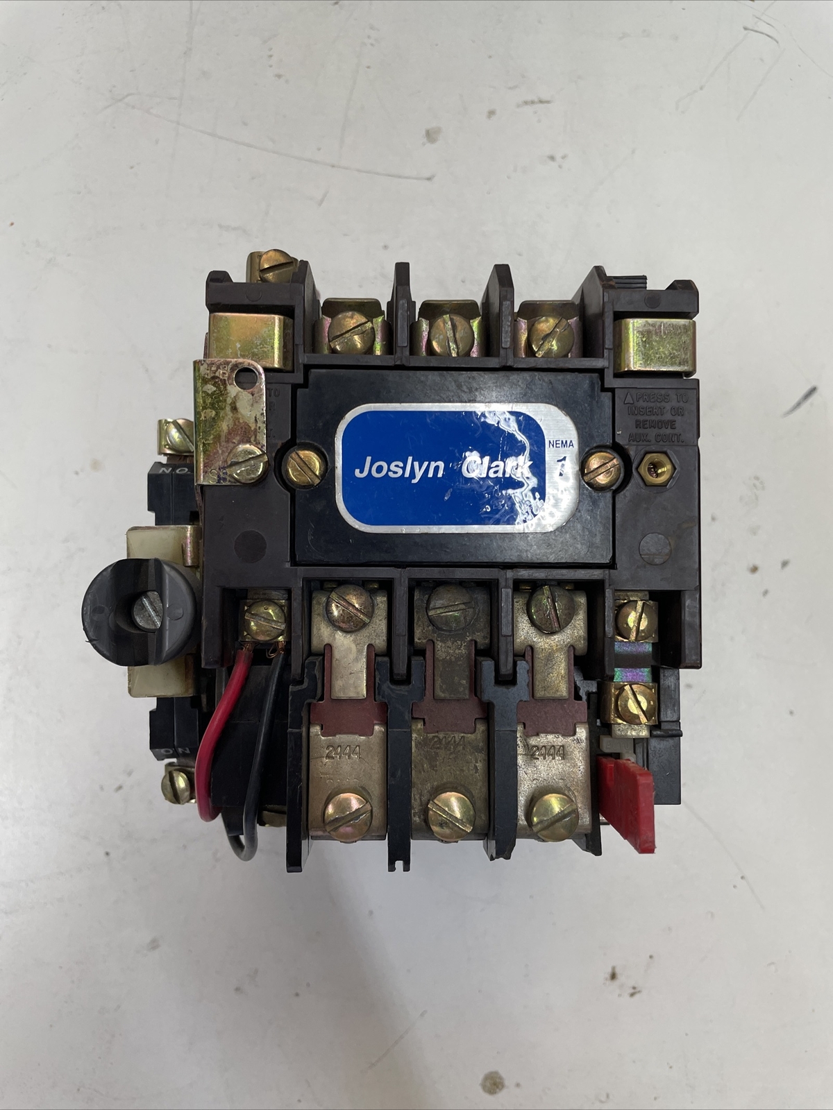 JOSLYN CLARK NEMA size 1 T13U031 motor starter 27A 3 phase 600 VAC | eBay