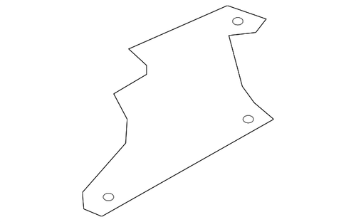 Genuine BMW Front Shield 51487340214 | eBay