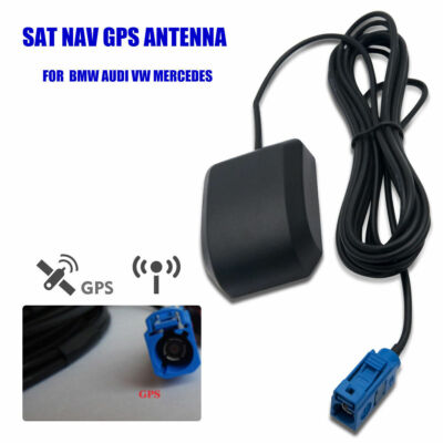1x Car GPS Satnav Antenna External Active Aerial Durable For Audi BMW ...