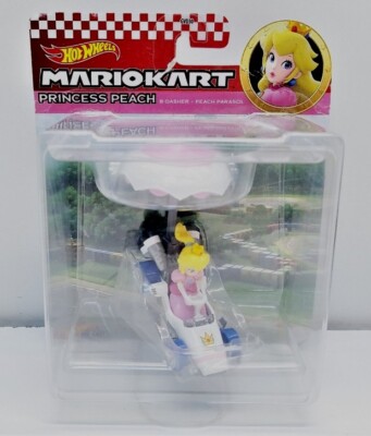 2021 Hot Wheels PRINCESS PEACH Mario Kart Glider B-Dasher - Parasol Car ...