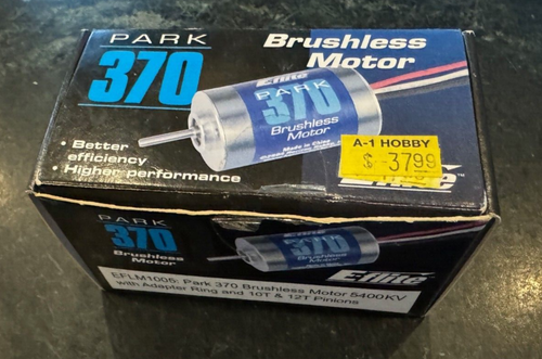 EFLITE Park 370 Brushless Motor RC Airplane 5400KV EFLM1005 - NIB | eBay