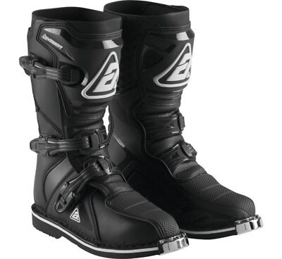 Answer AR1 Youth MX Offroad Boots Black | eBay