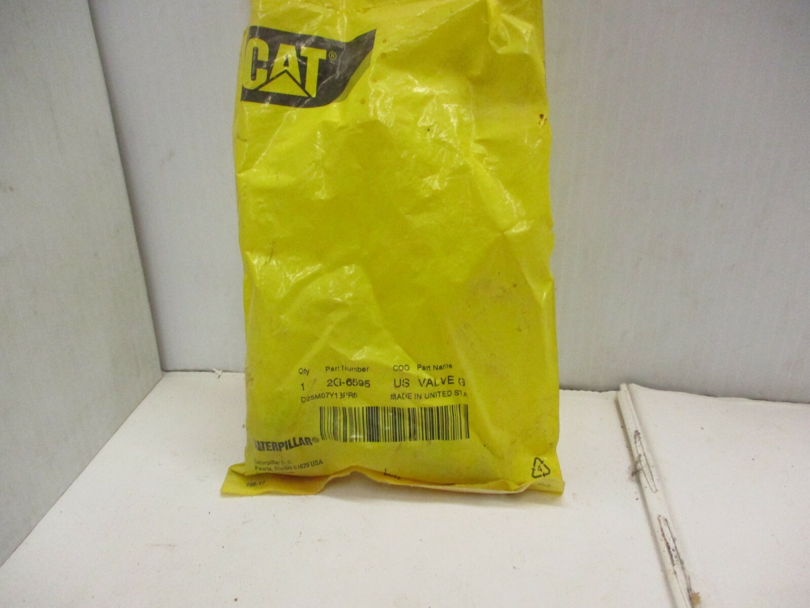 CAT Pneumatic Tire Valve 2G6595 Caterpillar | eBay