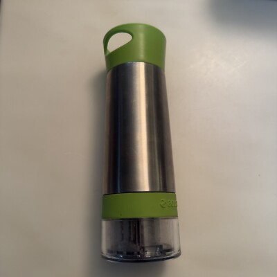 Aquazinger Stainless Steel Water Fruit Infuser Water Bottle Green ...
