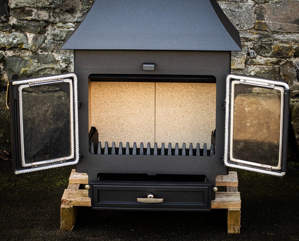 Clearview 650 High Canopy Woodburning Stove Wood Burner - Multifuel ...