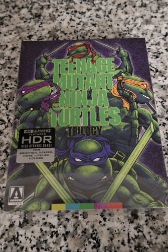 Teenage Mutant Ninja Turtles Trilogy Arrow Exclusive 4K READ ...