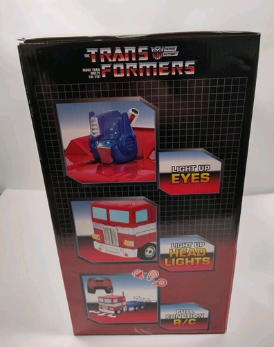 Transformers Optimus Prime Auto Converting RC Remote Control Toy New ...